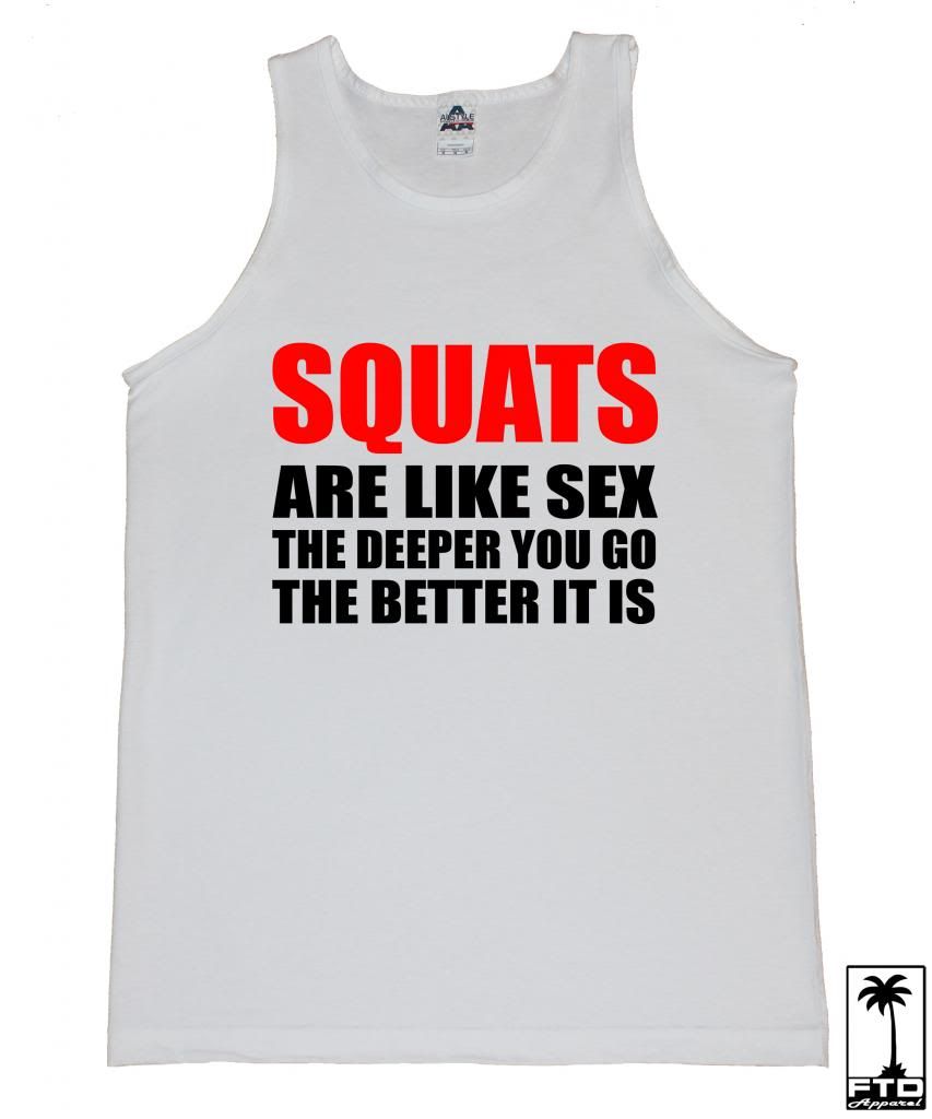 Squats Sex Health Fitness Gym Crossfit Running Funny Train Yoga Workout Tank Top Ebay